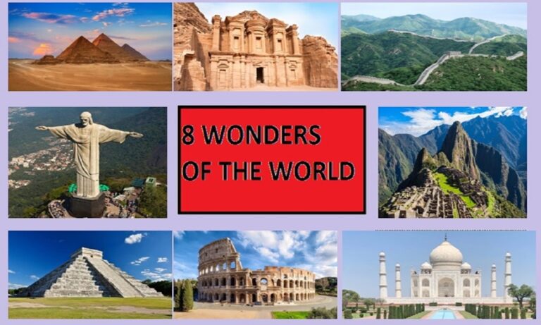 8 Wonders of the World | GyaanFit